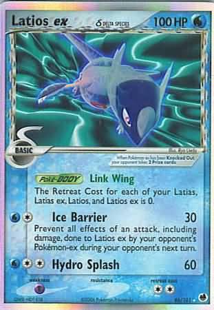 Latios EX #96 Prices | Pokemon Dragon Frontiers | Pokemon Cards