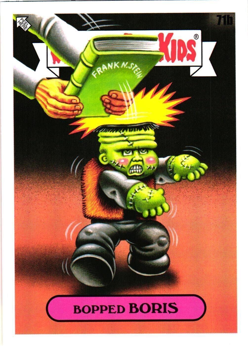 Bopped Boris #71b Prices | Garbage Pail Kids Book Worms | GPK Cards