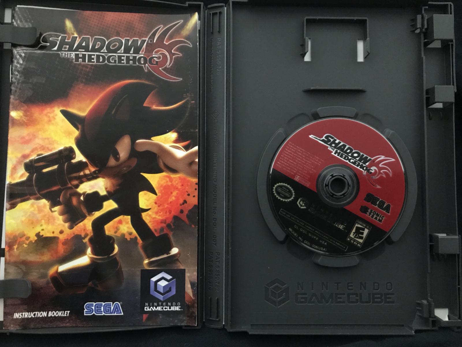 Shadow the Hedgehog | Item, Box, and Manual | Gamecube