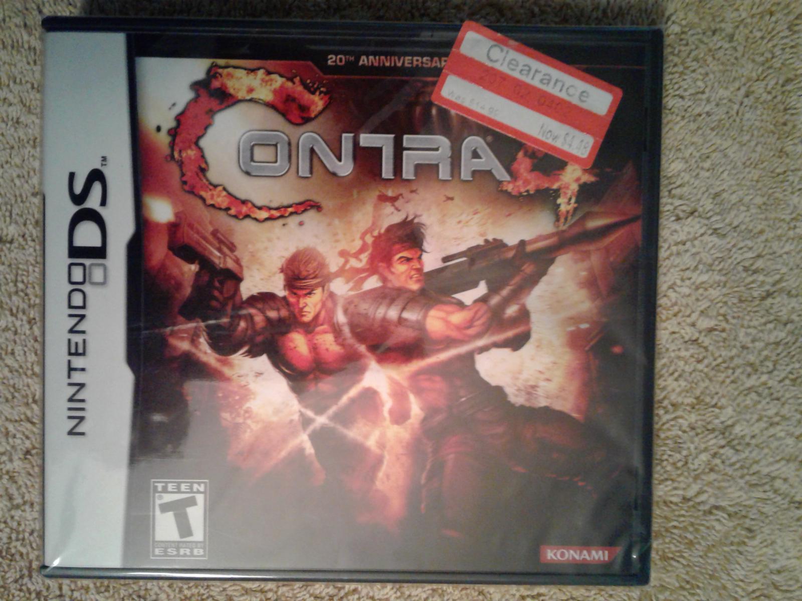 Contra 4 | New Item, Box, and Manual | Nintendo DS