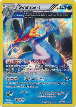 Swampert #36 Prices | Pokemon Primal Clash | Pokemon Cards