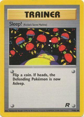 Sleep! #79 Prices | Pokemon Team Rocket | Pokemon Cards