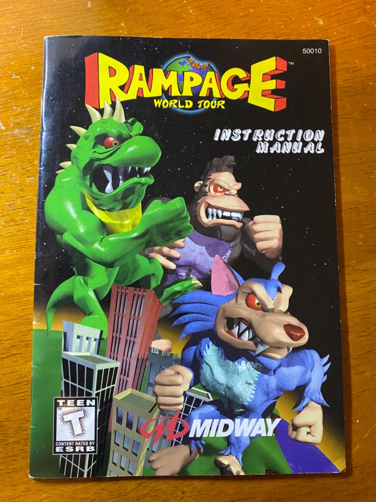 Rampage World Tour Prices PC Games | Compare Loose, CIB & New Prices