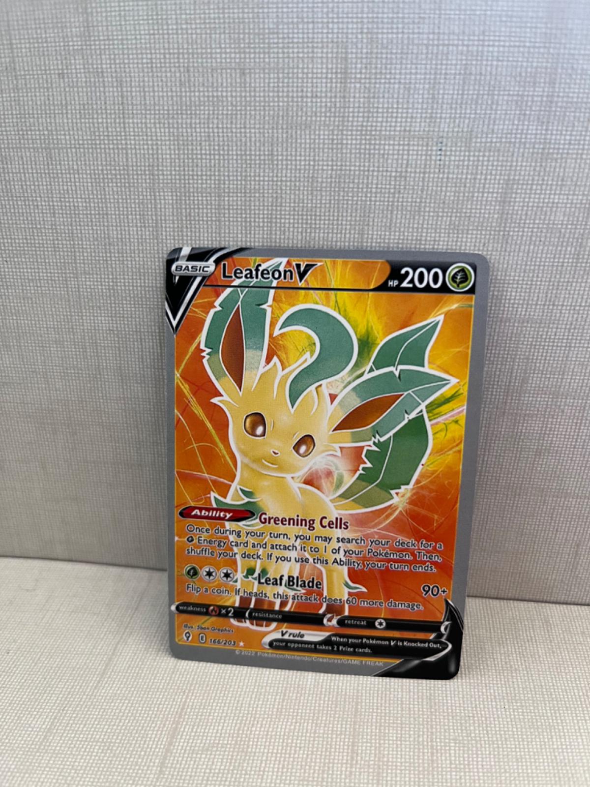 Leafeon V | Ungraded | Pokemon Evolving Skies