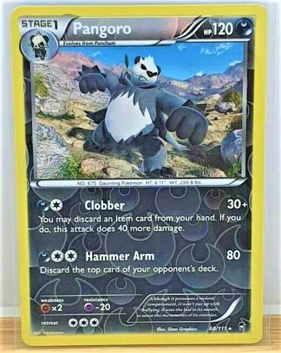 Pangoro [Reverse Holo] #68 Prices | Pokemon Furious Fists | Pokemon Cards
