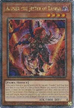 Aluber the Jester of Despia [Quarter Century Secret Rare] RA02-EN016 ...