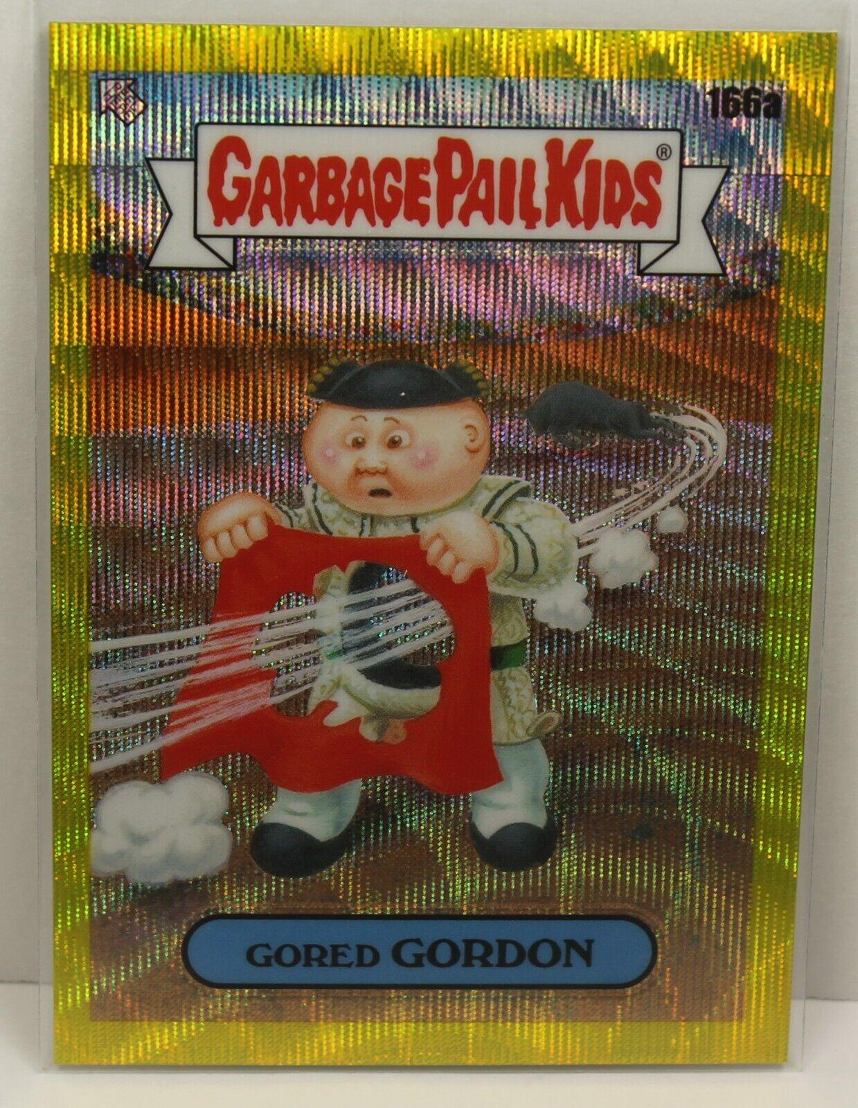 GORED GORDON [Yellow Wave] #166a Prices | 2021 Garbage Pail Kids Chrome ...