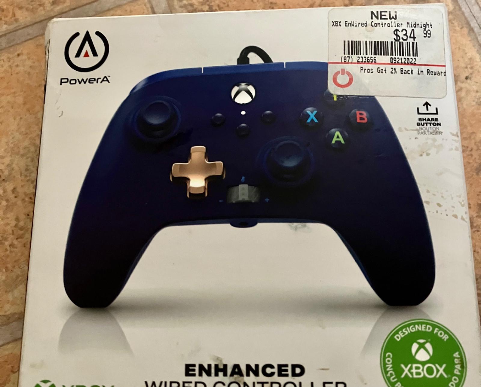 PowerA Enhanced Wired Controller [Midnight] Prices Xbox Series X ...