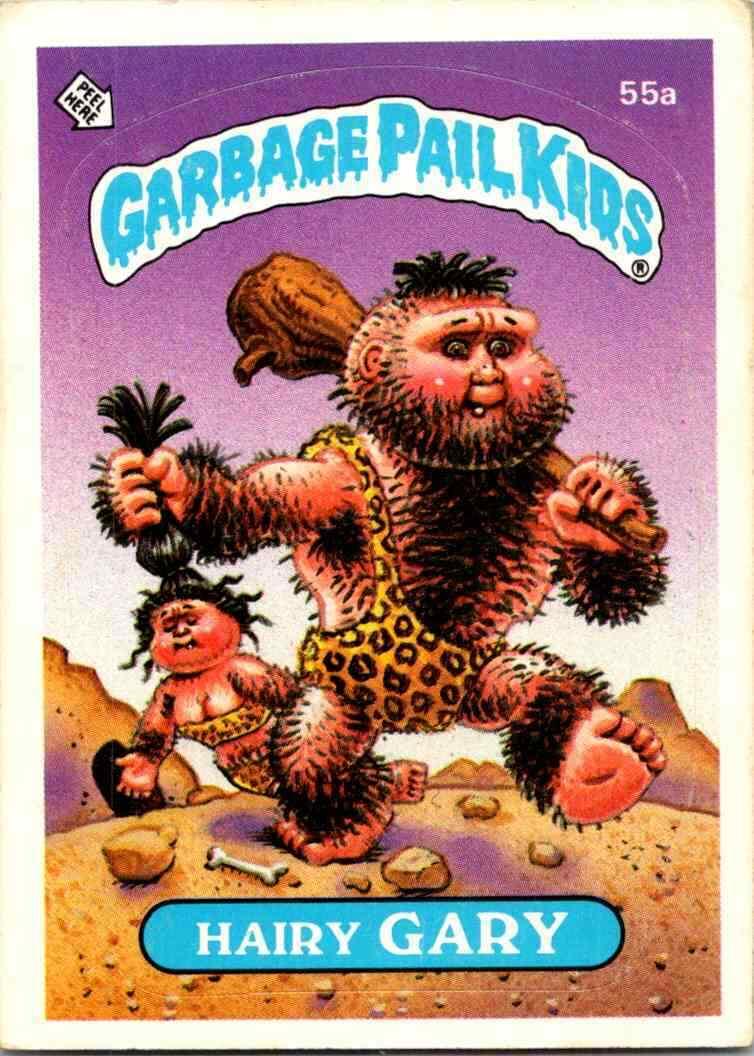 Hairy GARY #55a Prices | 2014 Garbage Pail Kids Chrome | Garbage Pail Cards