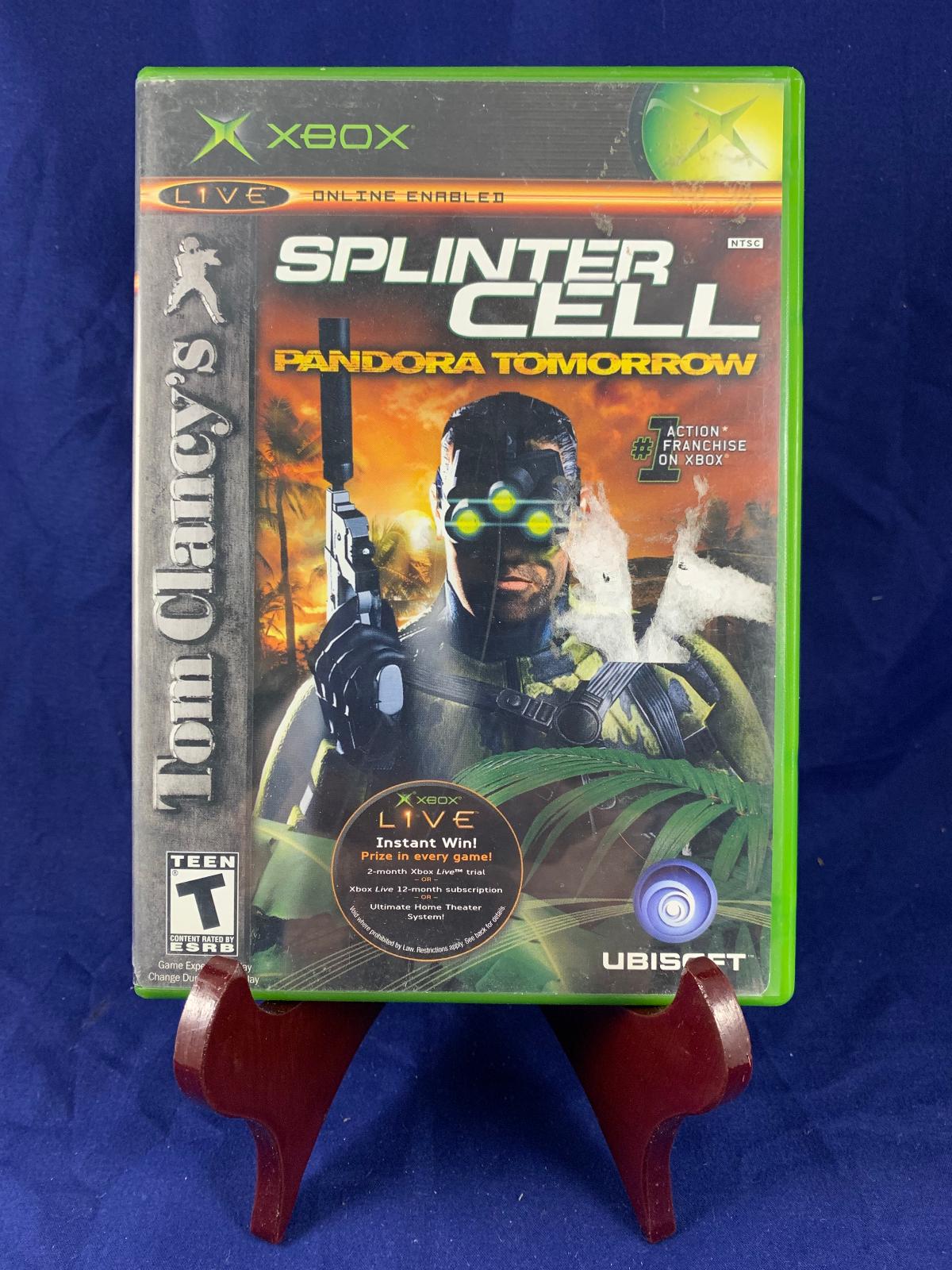 Splinter Cell Pandora Tomorrow | Item, Box, and Manual | Xbox