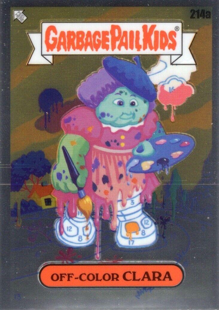 Off-Color CLARA #214a Prices | 2023 Garbage Pail Kids Chrome | GPK Cards