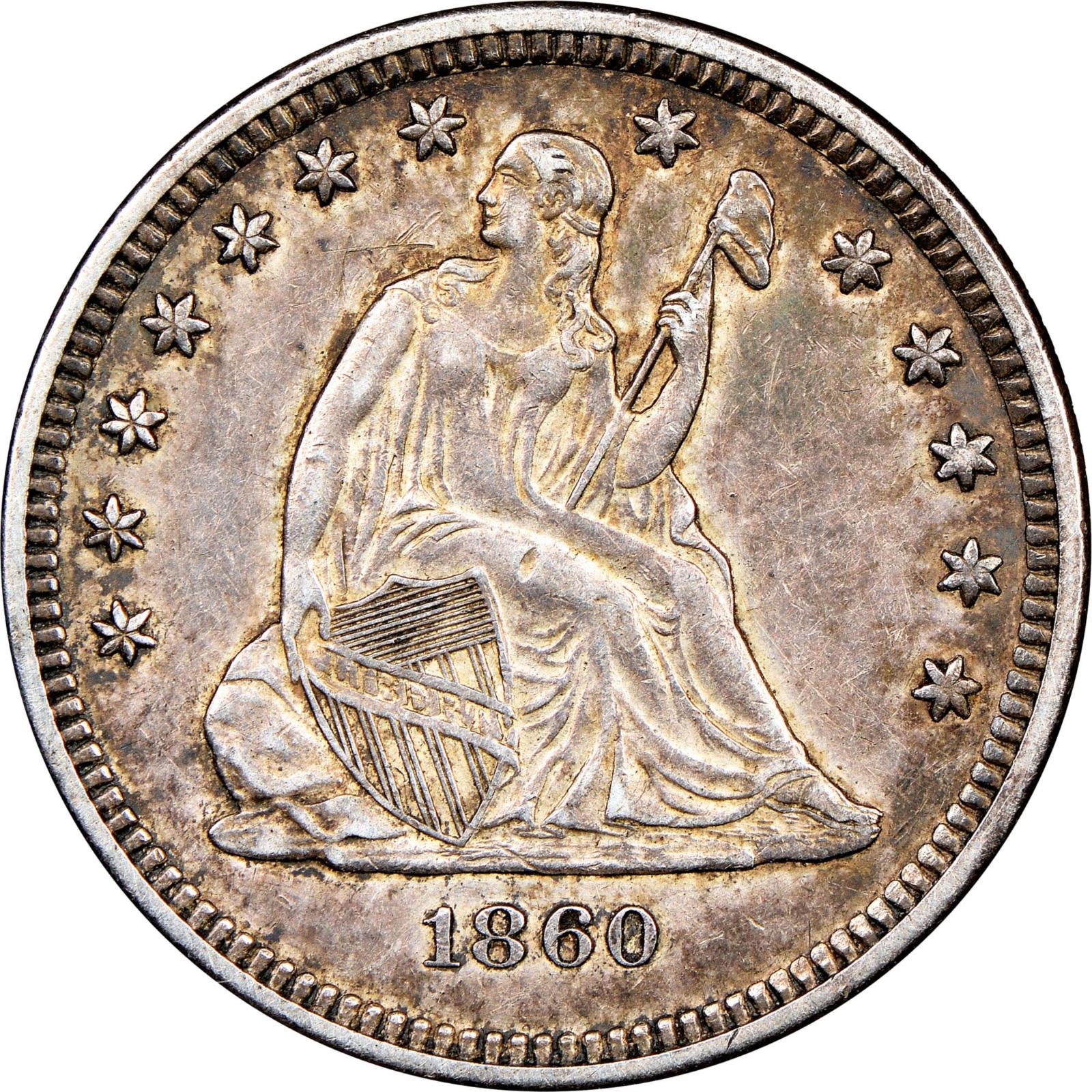 1860 O Seated Liberty Quarter Prices | Ungraded, NGC, PCGS Values