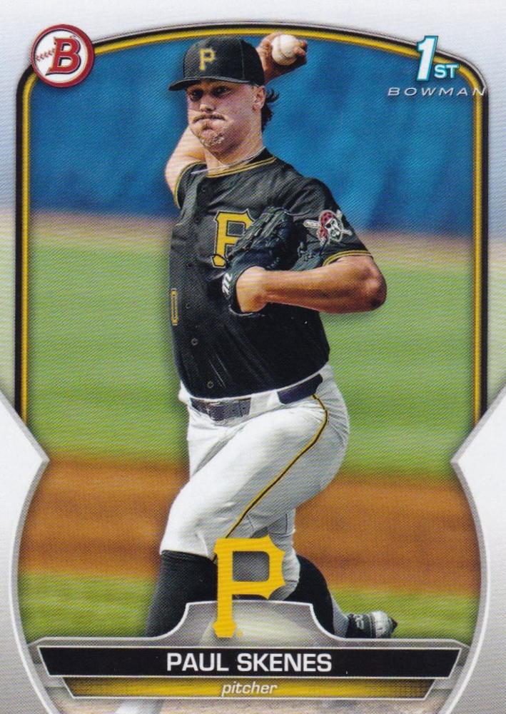 Paul Skenes #BD-14 Prices | 2023 Bowman Draft | Baseball Cards