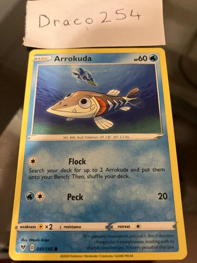 Arrokuda | Ungraded | Pokemon Vivid Voltage