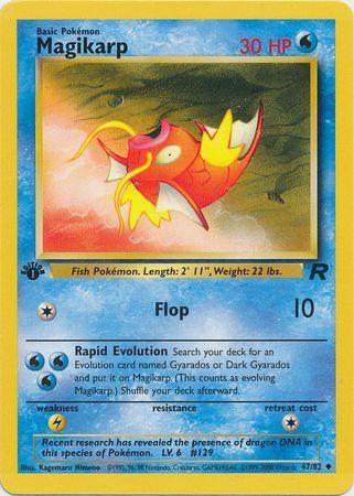 Magikarp [1st Edition] | Ungraded | Pokemon Team Rocket