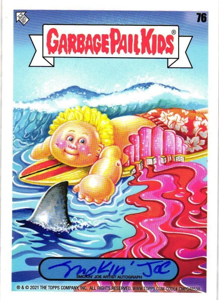 MANNY Eater [Autograph] #76 Prices | Garbage Pail Kids Go on Vacation ...