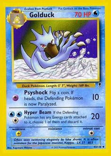 Golduck #43 Prices | Pokemon Legendary Collection | Pokemon Cards