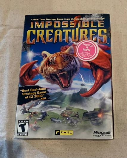 Impossible Creatures | New Item, Box, and Manual | PC Games