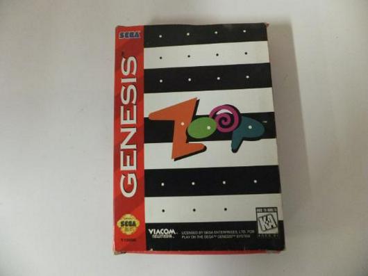 Zoop | Item, Box, and Manual | Sega Genesis