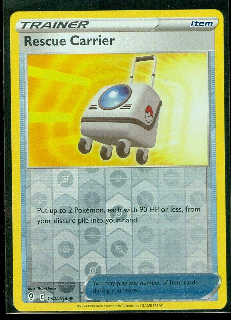 Rescue Carrier [Reverse Holo] #154 Prices | Pokemon Evolving Skies ...