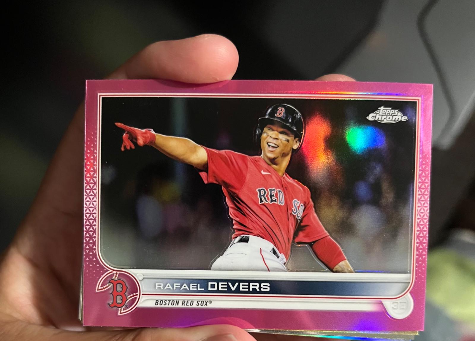 Rafael Devers [Pink] | Ungraded | 2022 Topps Chrome