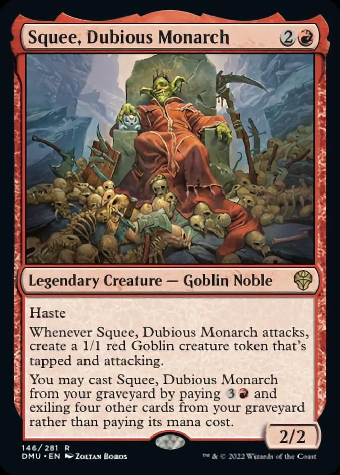 Squee, Dubious Monarch [Showcase] #291 Prices | Magic Dominaria United ...