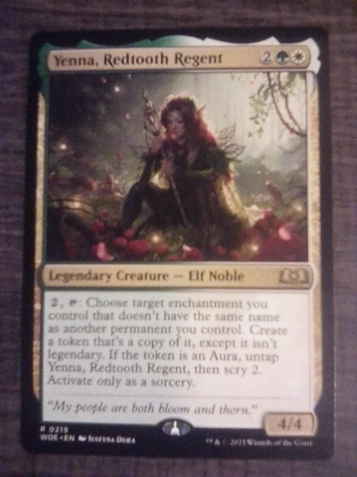 Yenna, Redtooth Regent #219 Prices | Magic Wilds of Eldraine | Magic Cards