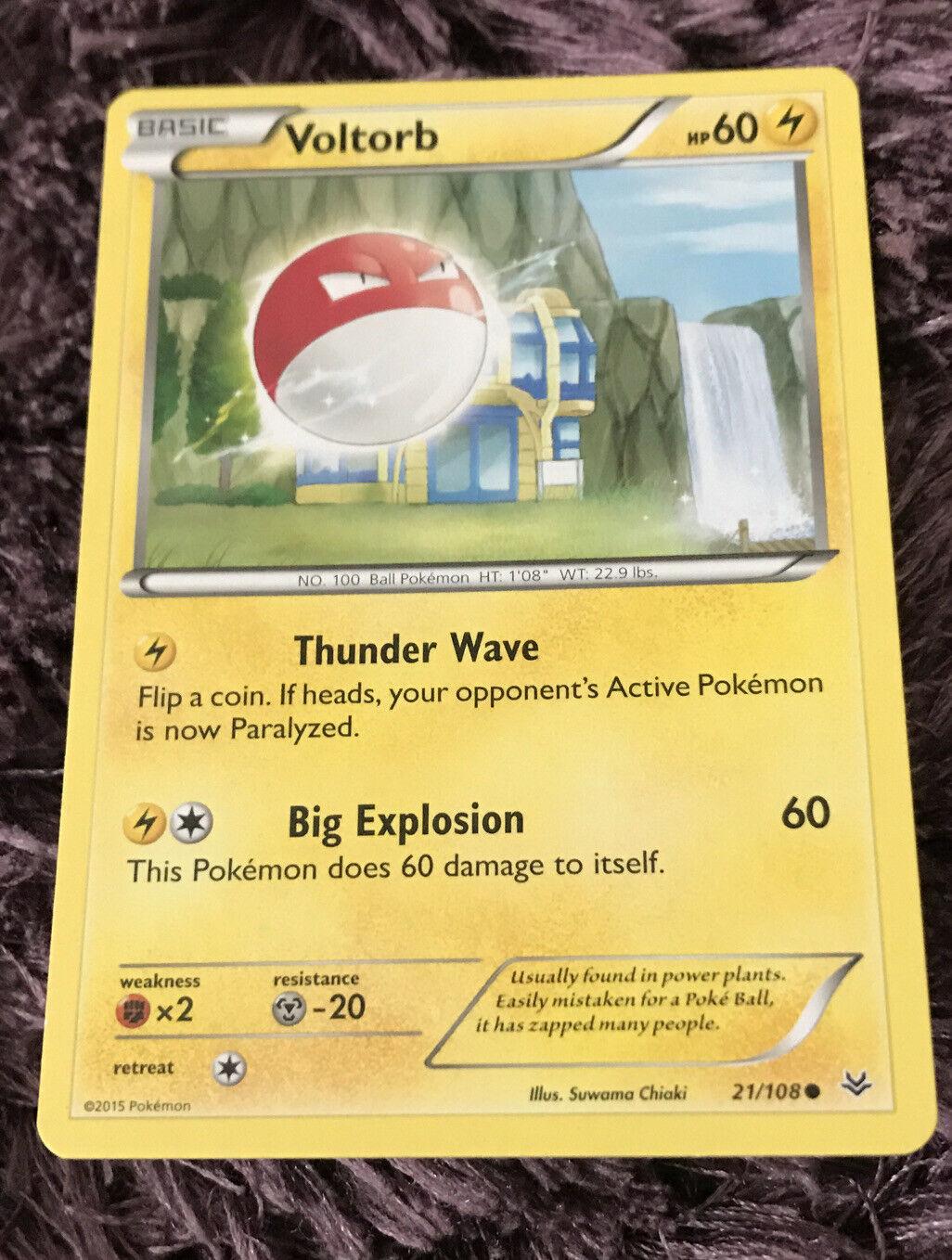 Voltorb #21 Prices | Pokemon Roaring Skies | Pokemon Cards