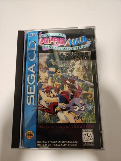 Popful Mail | Item, Box, and Manual | Sega CD