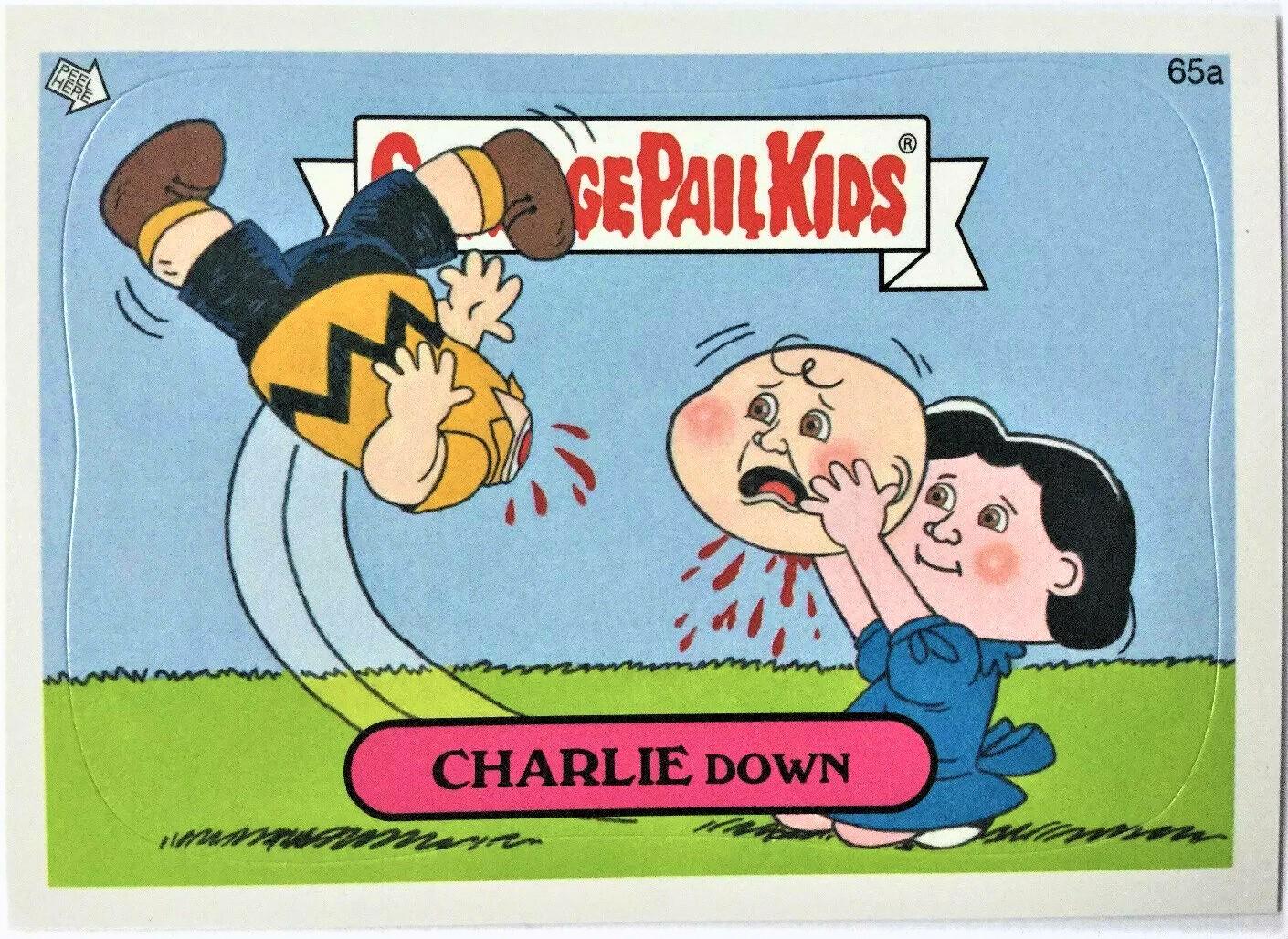 CHARLIE Down #65a Prices | 2013 Garbage Pail Kids | GPK Cards