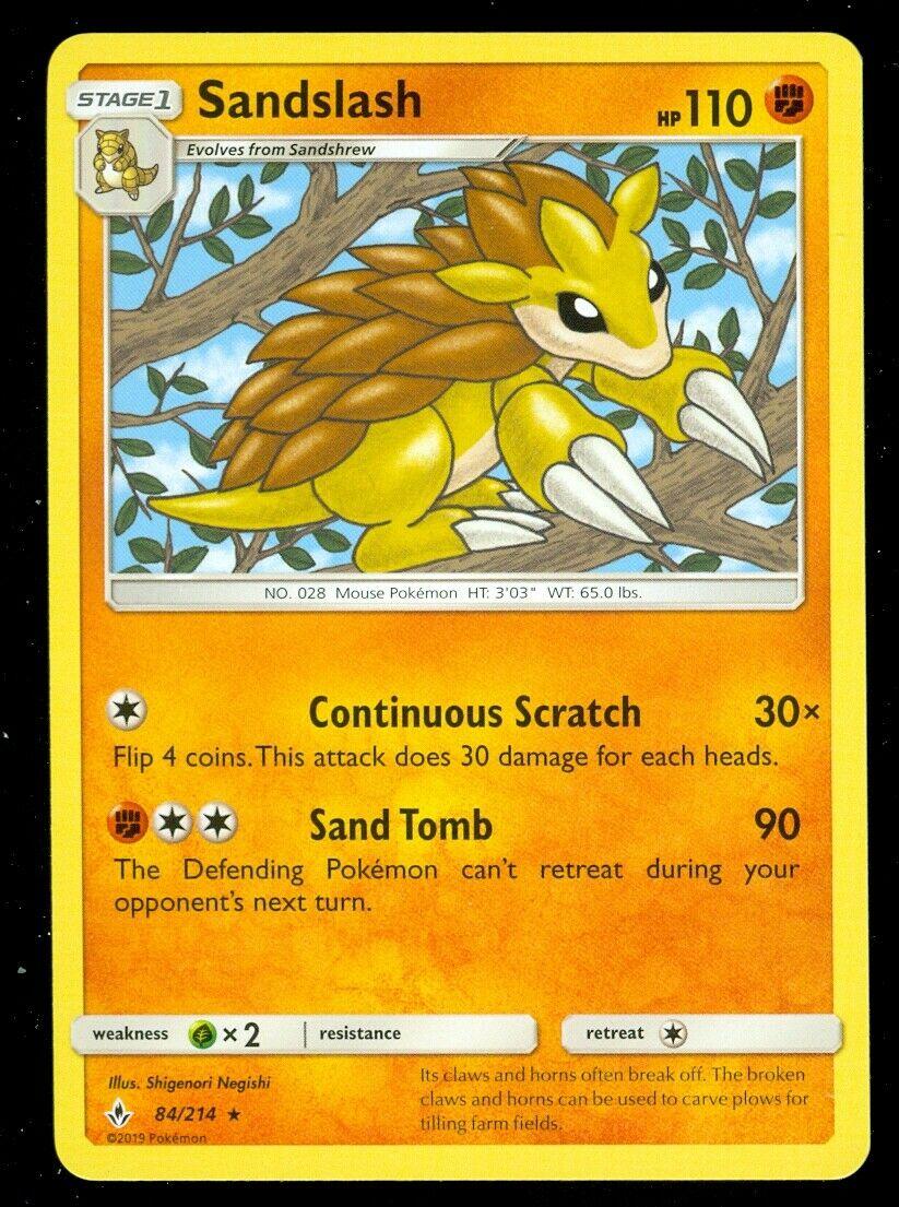 Sandslash #84 Prices | Pokemon Unbroken Bonds | Pokemon Cards