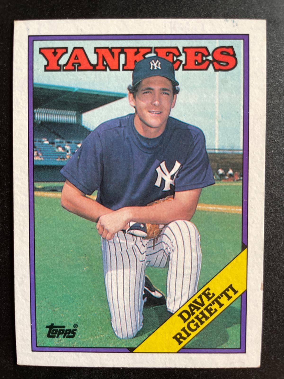 Dave Righetti | Ungraded | 1988 Topps