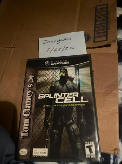 Splinter Cell | Item, Box, and Manual | Gamecube