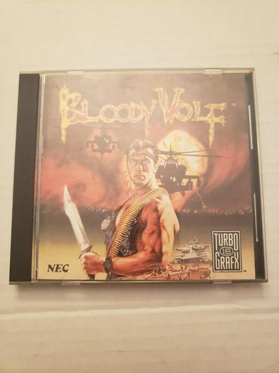 Bloody Wolf | Item, Box, and Manual | TurboGrafx-16
