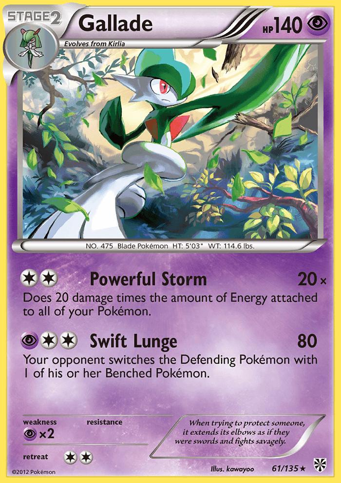 Gallade #61 Prices | Pokemon Plasma Storm | Pokemon Cards