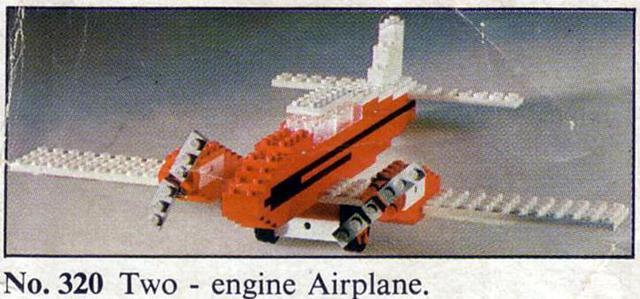 Airplane #320 LEGO Set Prices | New, Boxed, Loose Values