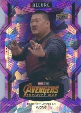 Benedict Wong as Wong [Purple Die Cut] #124 Prices | Marvel 2022 Allure ...
