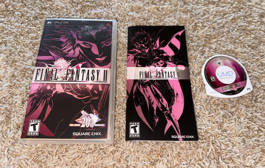 Final Fantasy II | Item, Box, and Manual | PSP