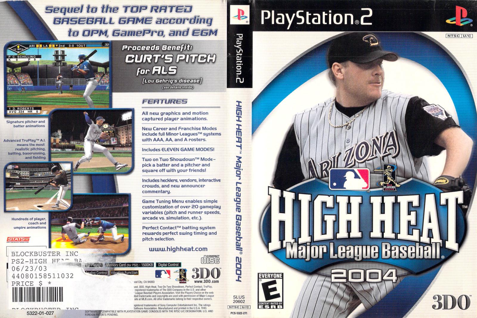 High Heat Major League Baseball 2004 Prices Playstation 2 | Compare ...