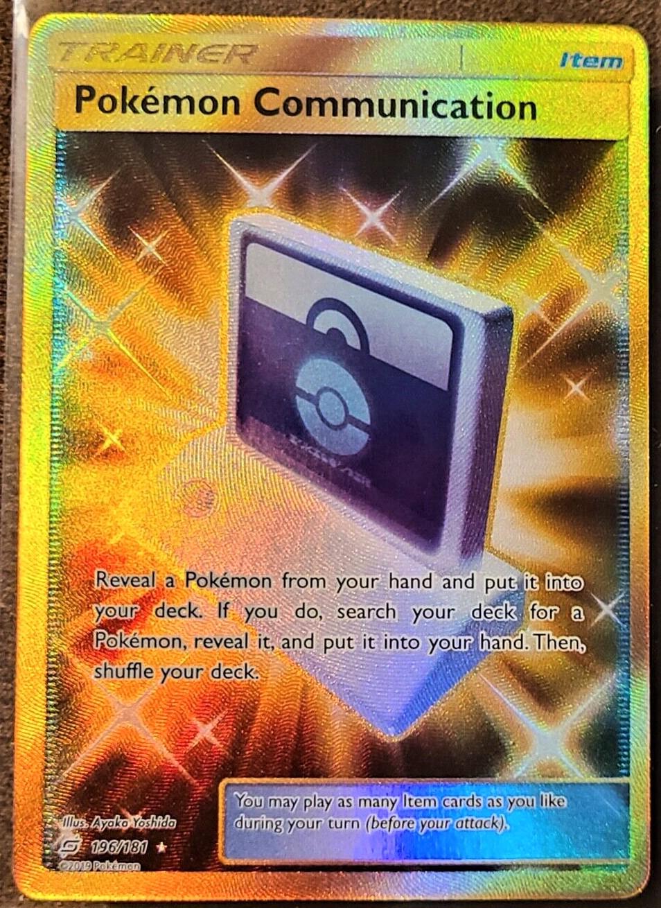 Pokemon Communication #196 Prices | Pokemon Team Up | Pokemon Cards