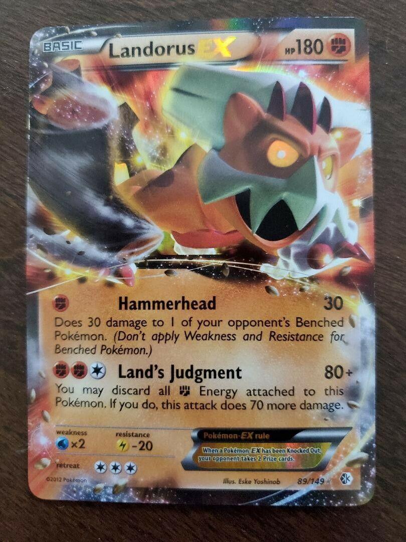 Landorus EX #89 Prices | Pokemon Boundaries Crossed | Pokemon Cards