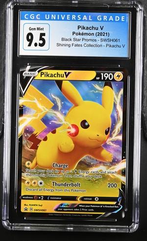 Pikachu V [Jumbo] | Graded 9.5 | Pokemon Promo
