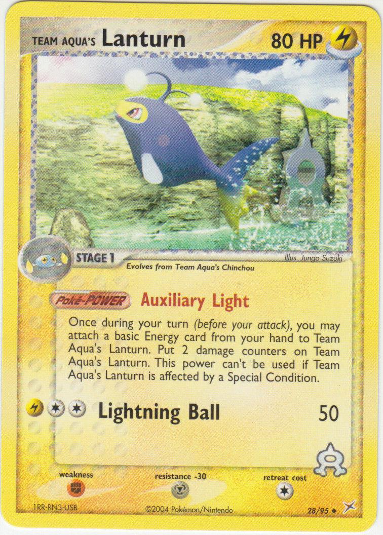 Lanturn #28 Prices | Pokemon Team Magma & Team Aqua | Pokemon Cards