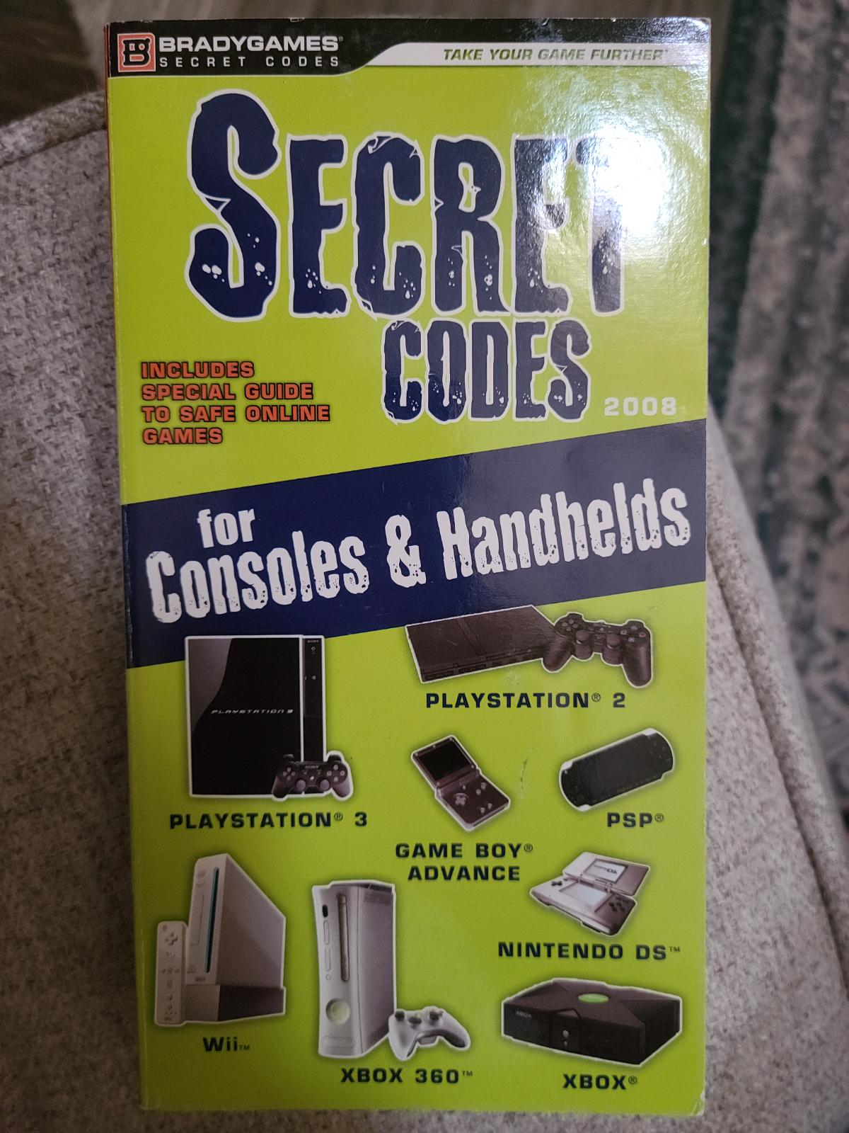 Secret Codes for Consoles & Handhelds 2008 Precios Strategy Guide ...