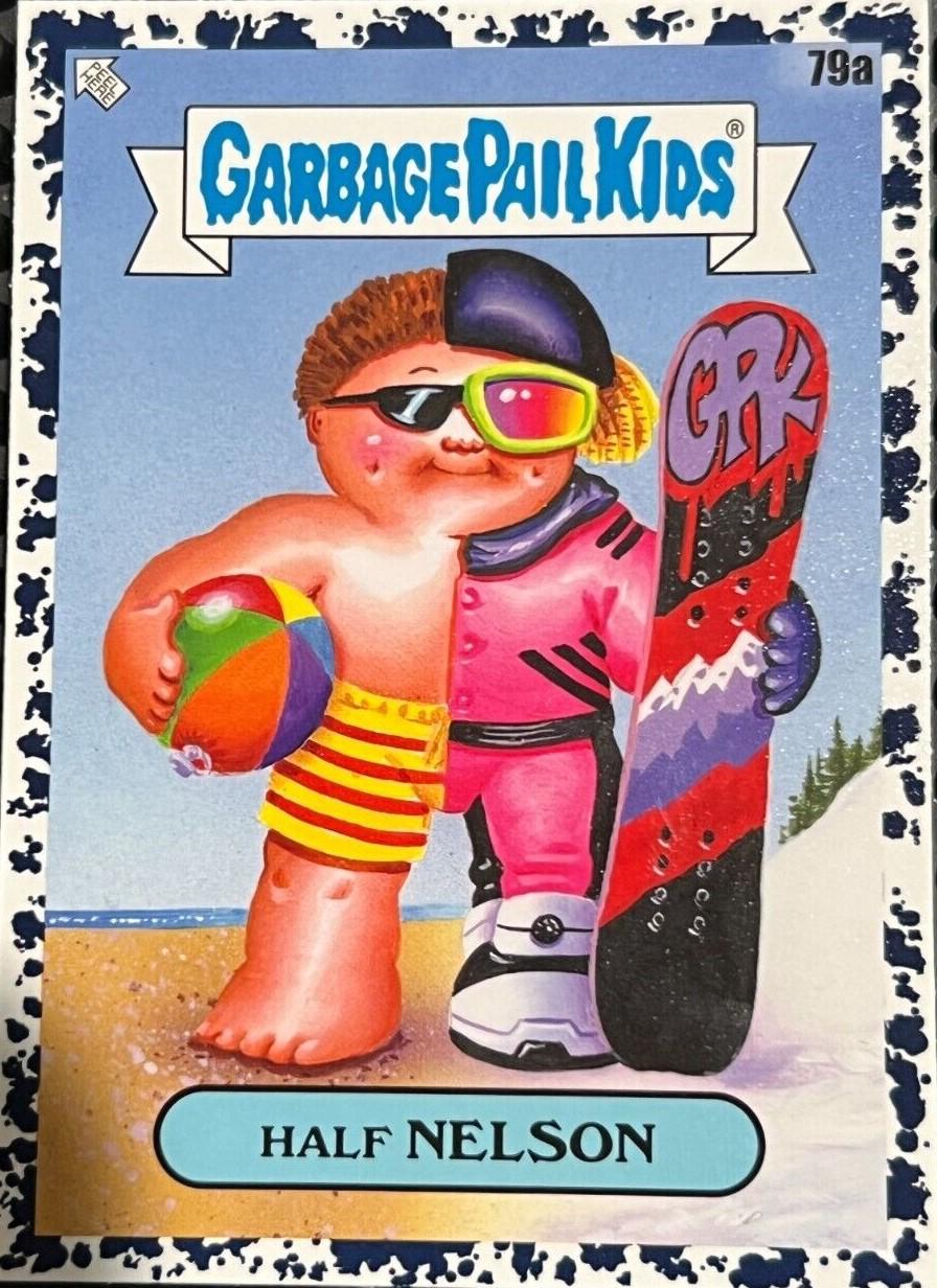 Half NELSON [Black] #79a Prices | Garbage Pail Kids Go on Vacation ...