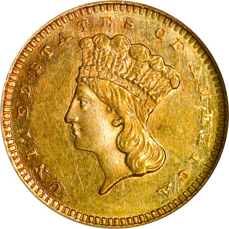 1865 Gold Dollar Prices | Ungraded, NGC, PCGS Values