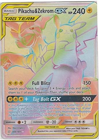 Pikachu & Zekrom GX #184 Prices | Pokemon Team Up | Pokemon Cards