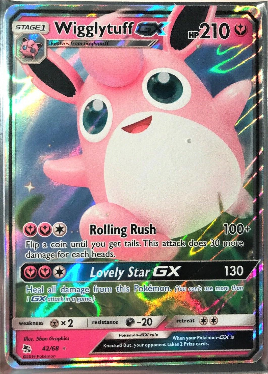 Wigglytuff Gx 42 Prices Pokemon Hidden Fates Pokemon Cards