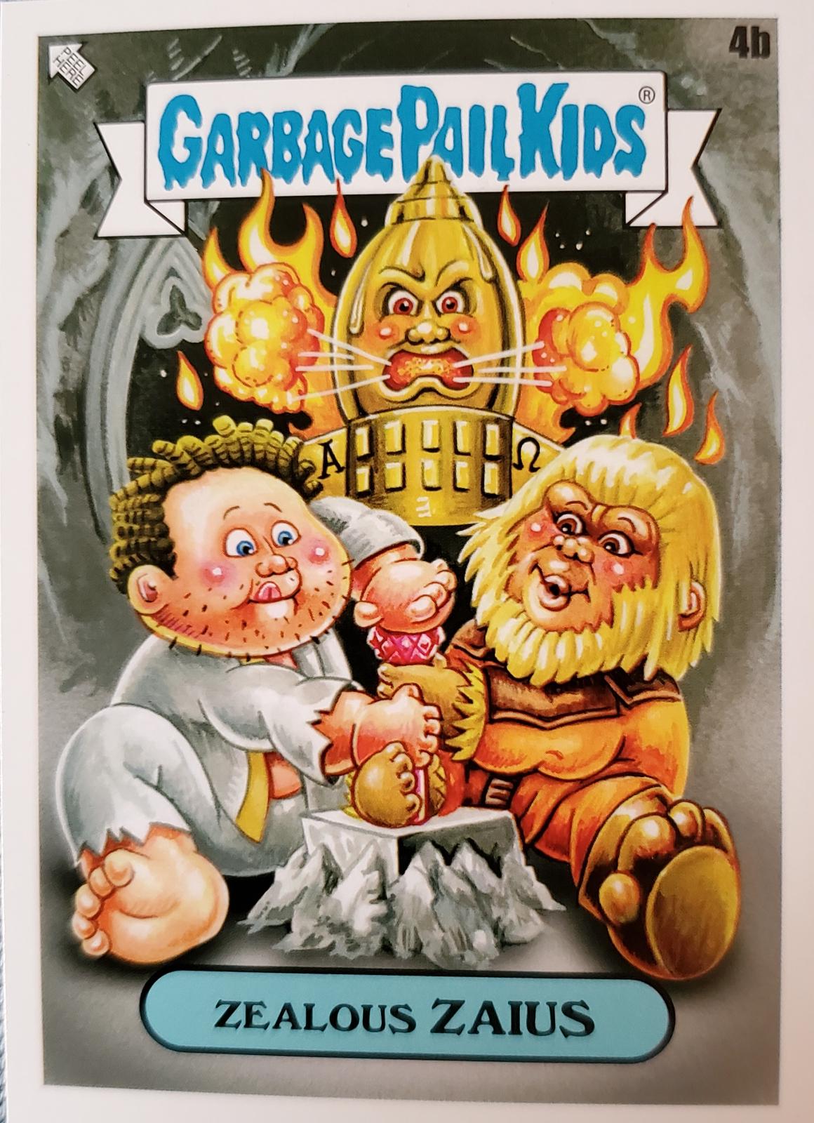 Zealous Zaius #4b Prices | Garbage Pail Kids Intergoolactic Mayhem ...