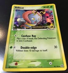 Volbeat [Reverse Holo] #42 Prices | Pokemon Emerald | Pokemon Cards
